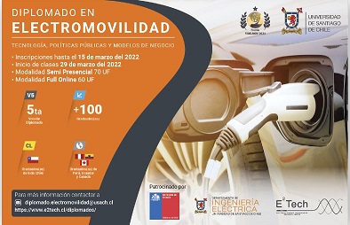 USACH realizará quinta versión del Diplomado en Electromovilidad – Guía Chile Energía
